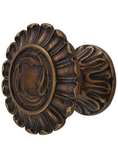 French Court Cabinet Knob - 1 1/2" Diameter | House of Antique Hardware
