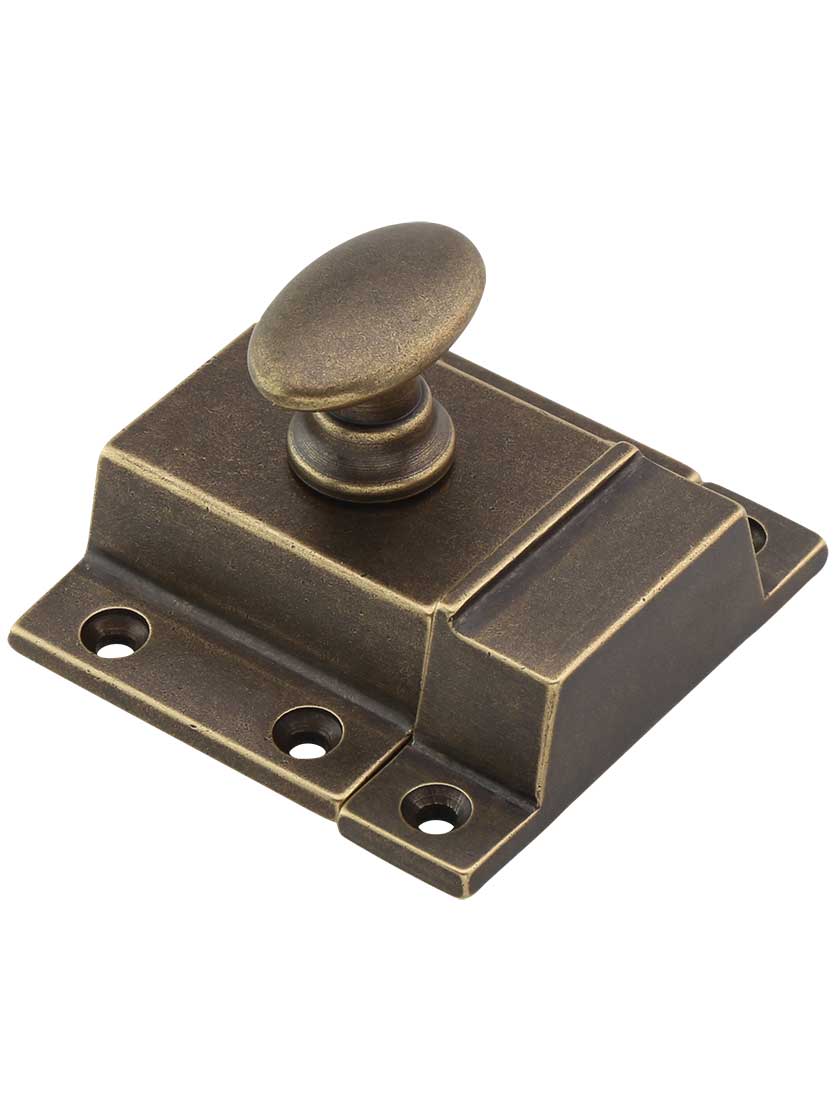 Plain Cabinet Latch - 2" Square | House of Antique Hardware