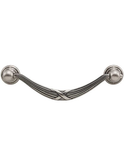 Delphi Ribbon & Reed Drop Pull - 5" Center-to-Center | House of Antique ...