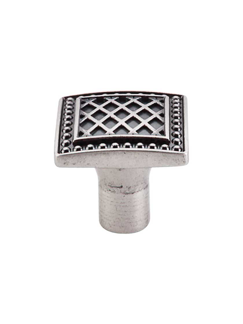 Trevi Square Knob - 1 1/4" Square | House of Antique Hardware