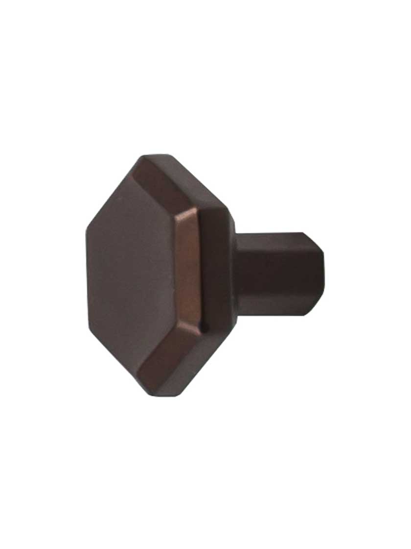Lydia Hexagonal Cabinet Knob - 1 1/4" Diameter | House of Antique Hardware