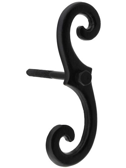 Pair of Cast Aluminum 6" Classic Shutter Dogs - Lag Mounted | House of ...