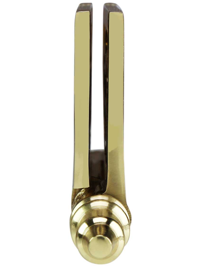 3" Solid Brass Steeple Tip Hinge With Decorative Vine Pattern | House ...